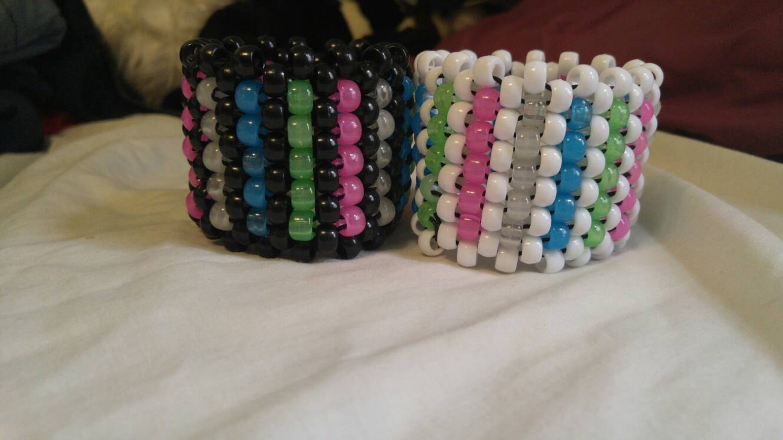 Glow-in-the-dark Kandi Cuff - Etsy