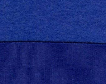 Blue fleece fabric | Etsy