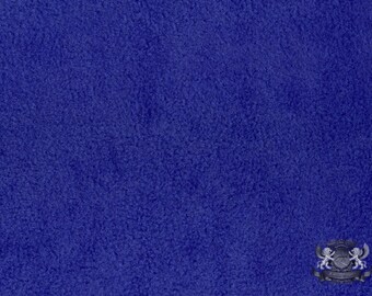 Blue fleece fabric | Etsy