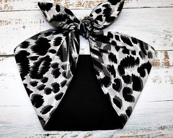 Leopard Head Wrap | Etsy