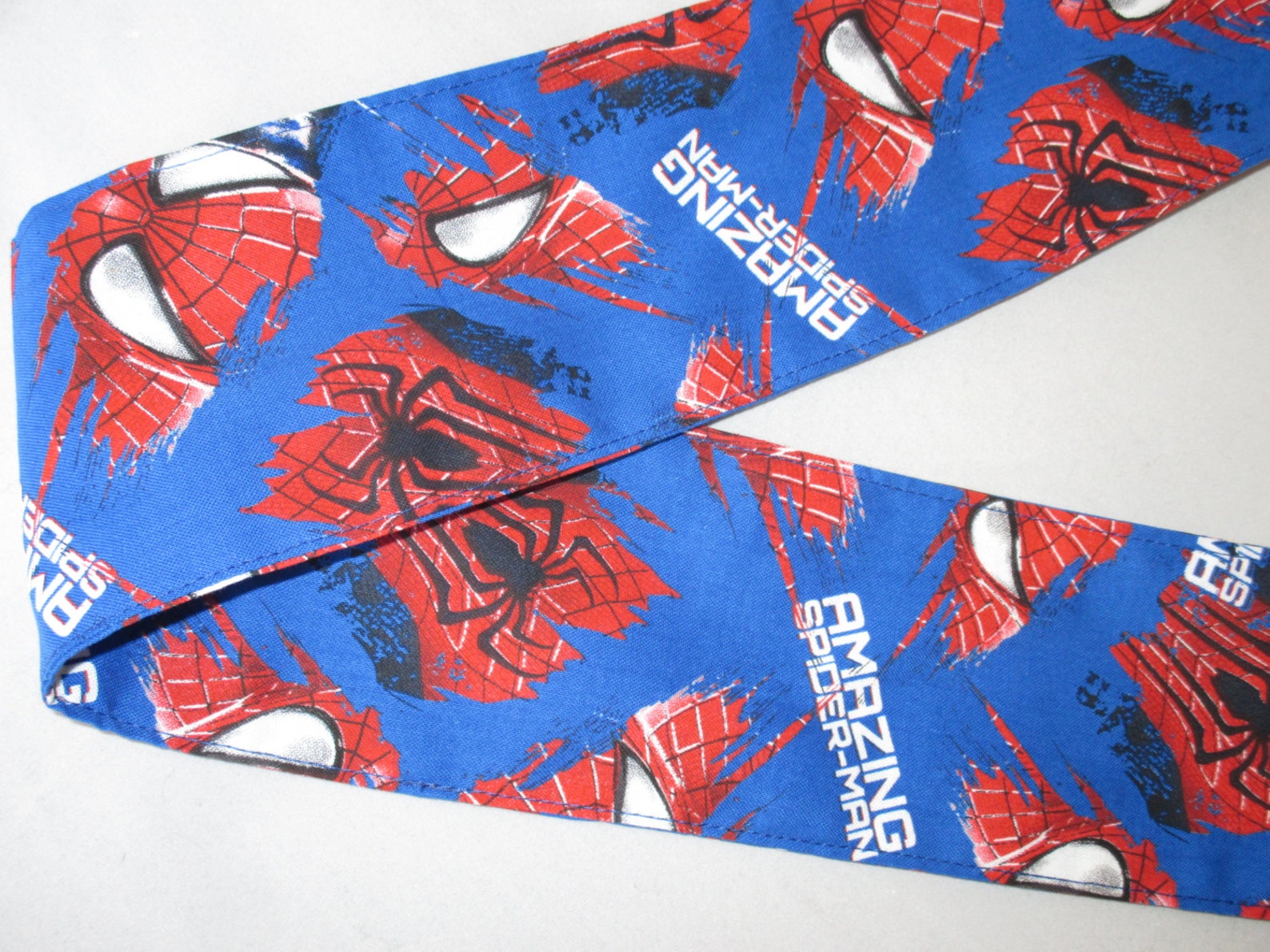 Superhero Headband SPIDERMAN COMIC Head Wrap Scarf Bandana Tie - Etsy