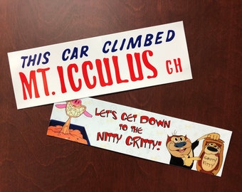 Phish Sticker 2-pack: Mt. Icculus & Contact - Etsy