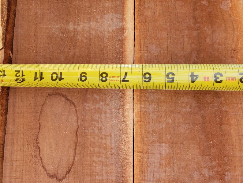 Rough Sawn Cherry Wood Boards Plank Lumber 3/4" X 6.5" Crafts DIY ...