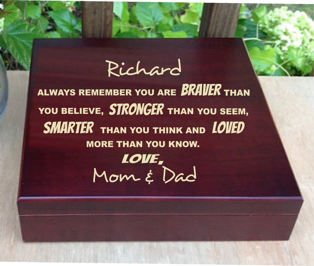 Custom Wood Engraved Box, Doubles as Humidor, Optional Knife, Flask ...