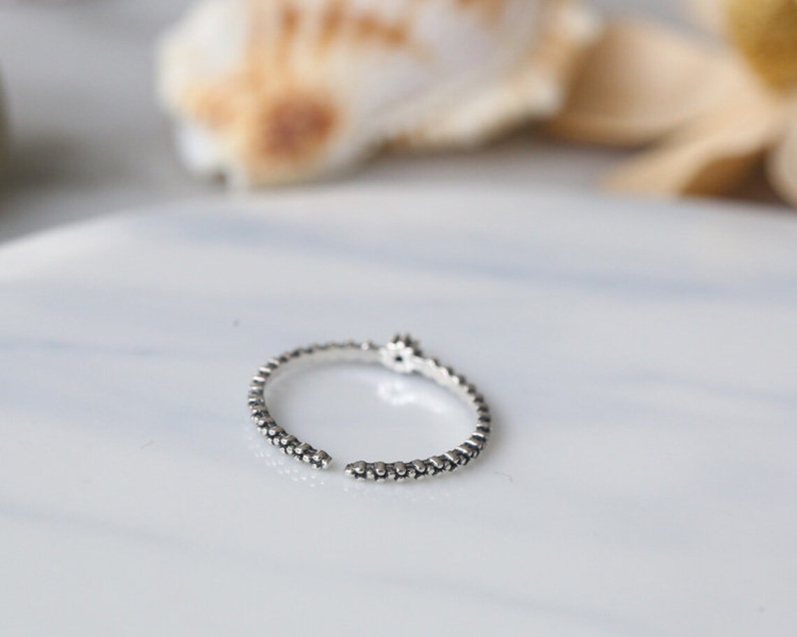 S925 Sterling Silver Band Ring Red Crystal Birthstones Paved - Etsy