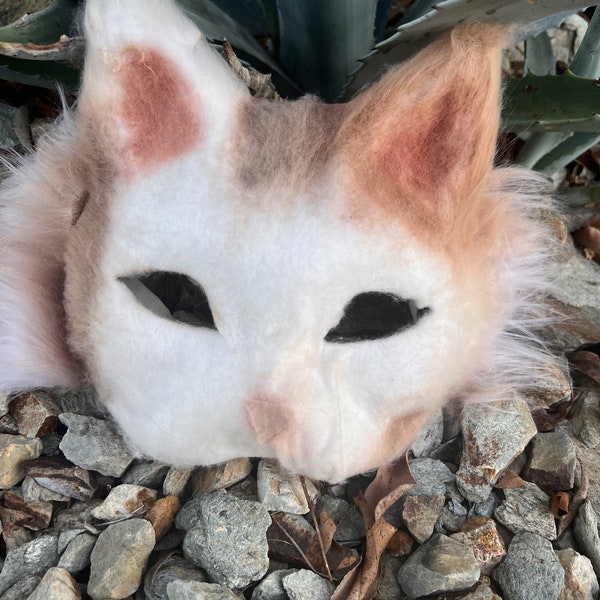 Calico Cat Therian Mask and Tail - Etsy