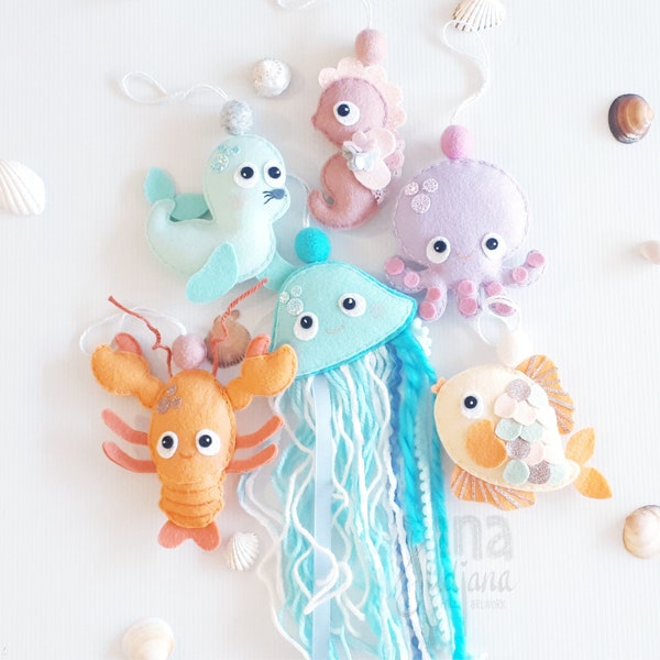 Felt Sea Animal - Etsy