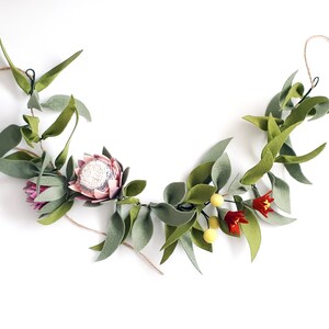 MADE TO ORDER Felt Wildflower Garland - Made to Order - Australia ...