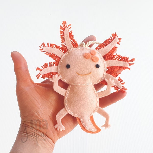 Felt Axolotl Pattern - Etsy