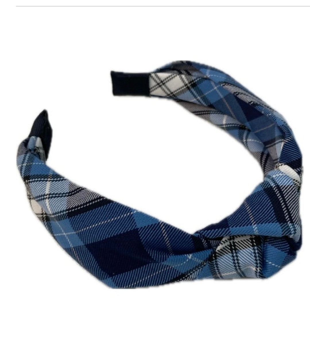 School Uniform Plaid 76 Navy White Light Blue. Back to School Uniform ...