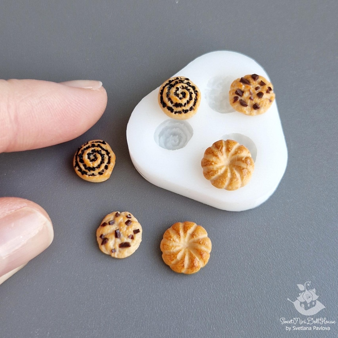 Miniature Pastry Mold: Polymer Clay Food-safe Silicone - Etsy