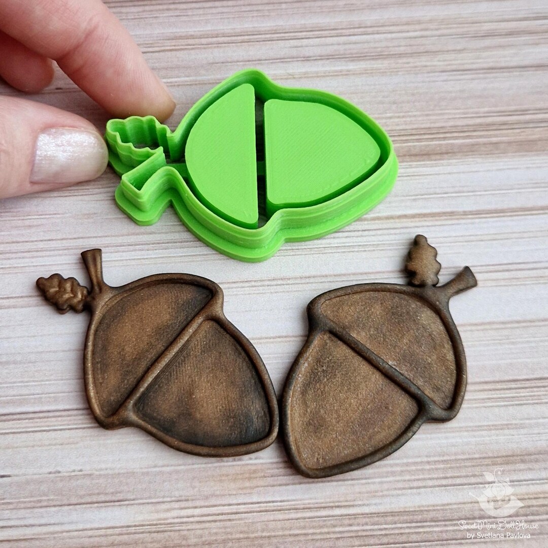 Acorn Tray Cutter: Custom 3D Printed PLA Plastic Option 29 - Etsy