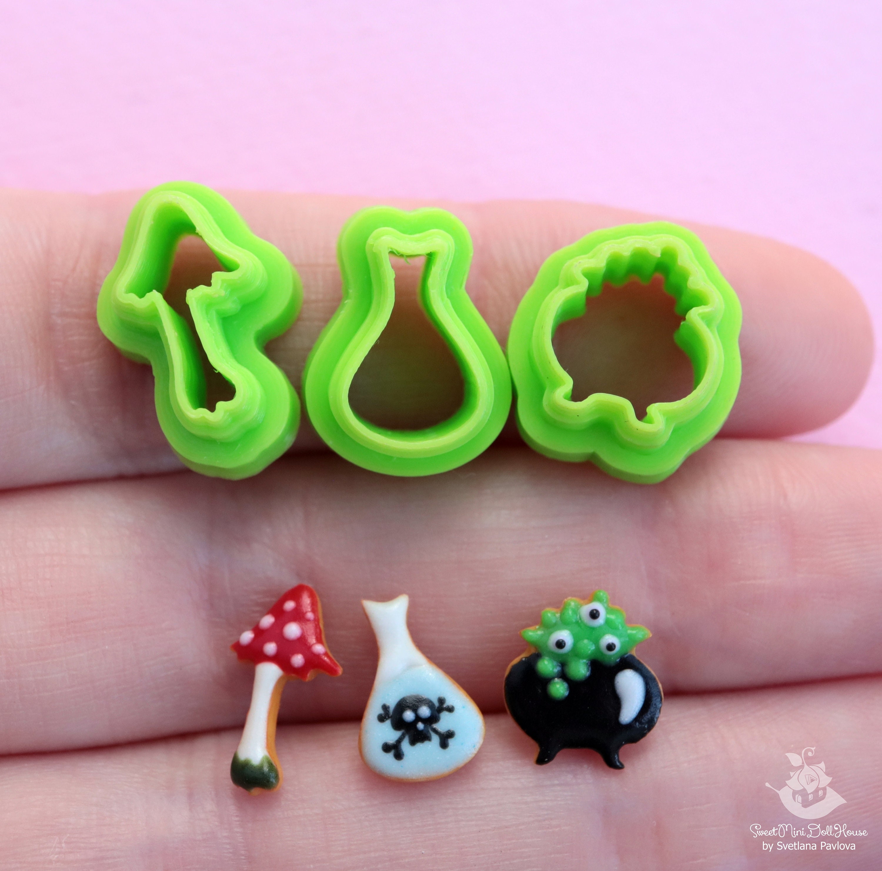 Set of Cutters 3 Pieces for Polymer Clay. PLA Plastic. - Etsy