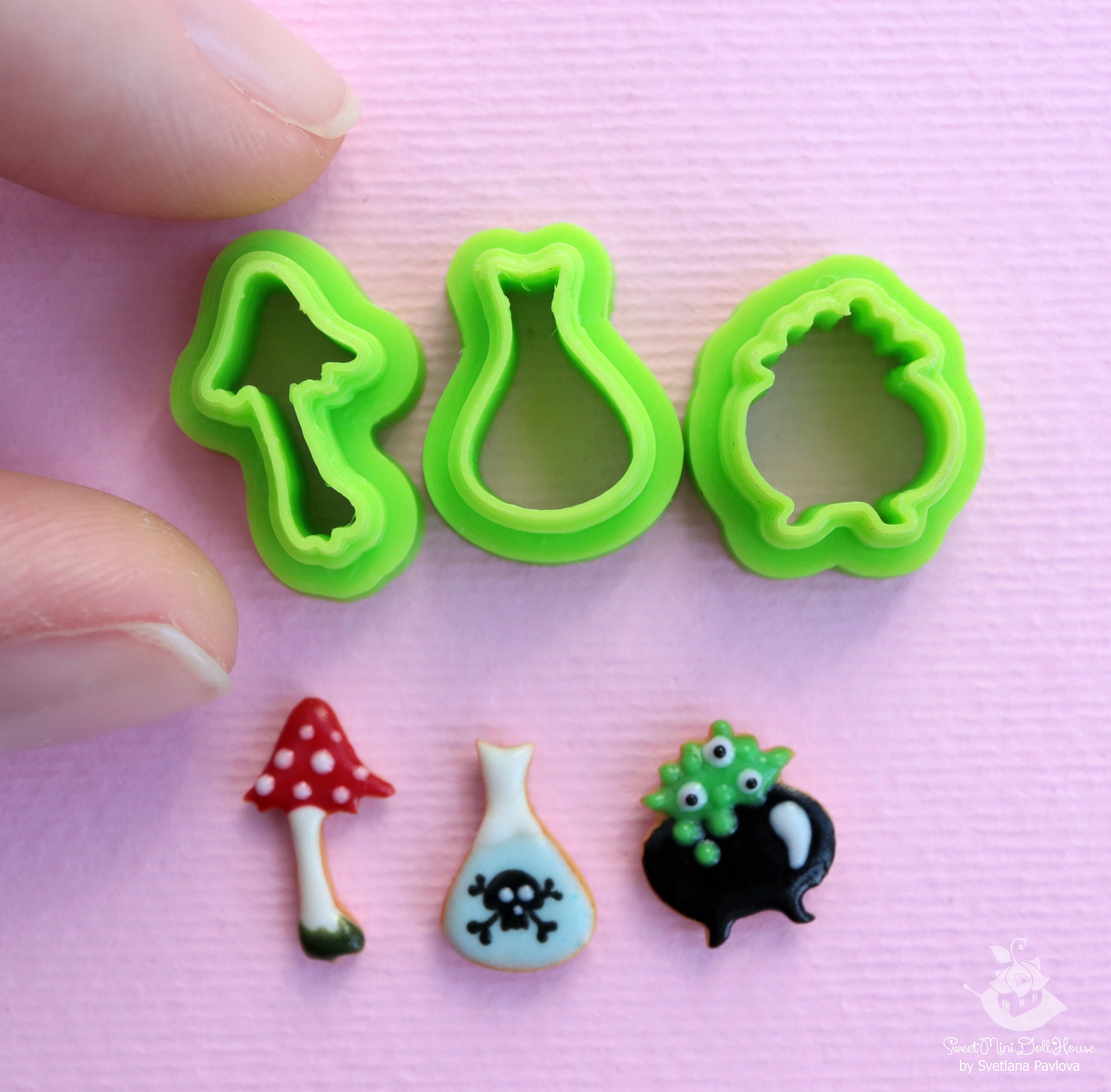 Set of Cutters 3 Pieces for Polymer Clay. PLA Plastic. - Etsy