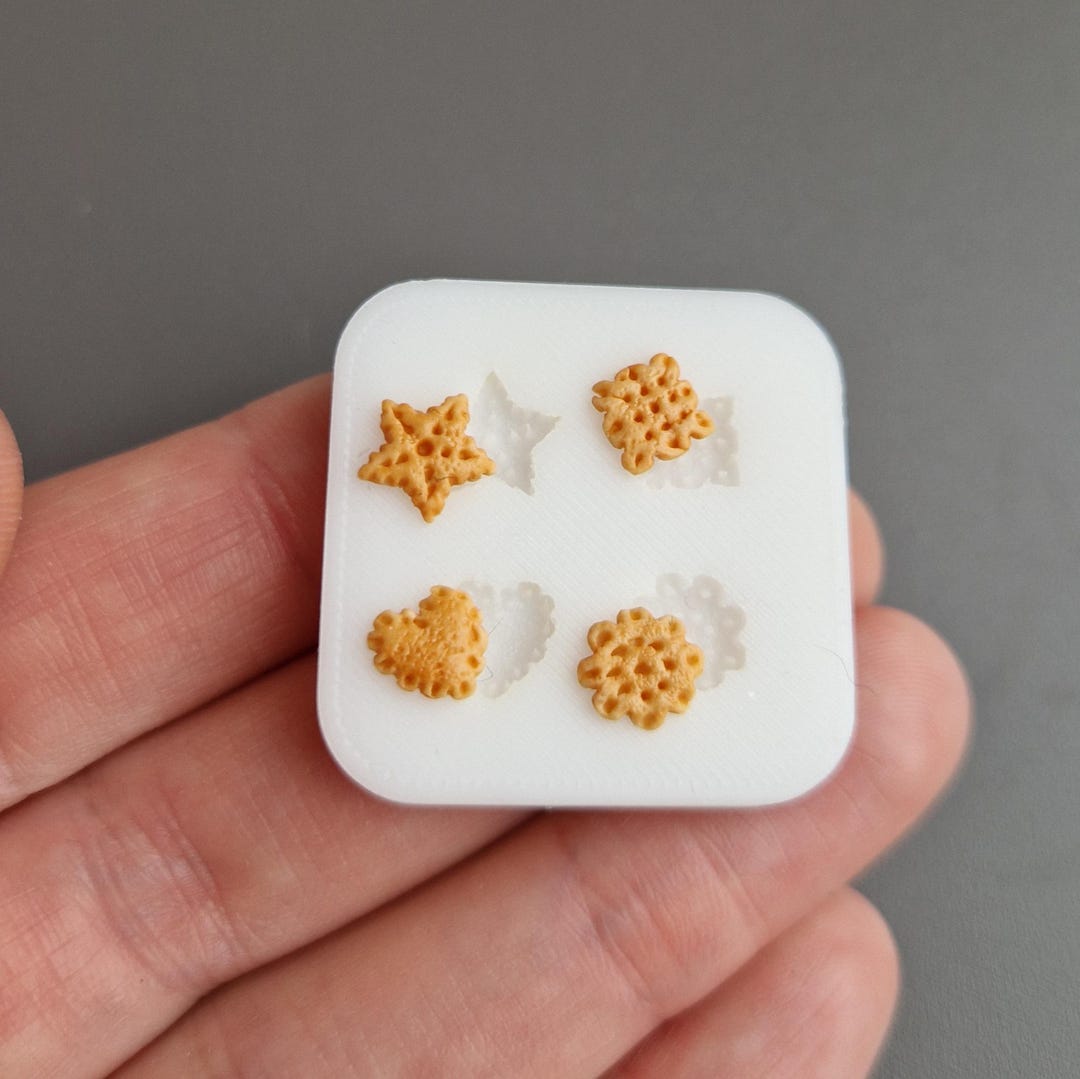Miniature Cracker Mold: Polymer Clay Food-safe Silicone - Etsy
