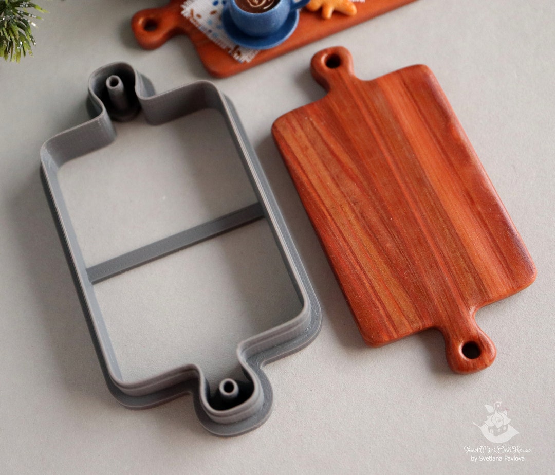 Kitchen Board Cutter: Miniature Food Prop, PLA Plastic Option 4 - Etsy