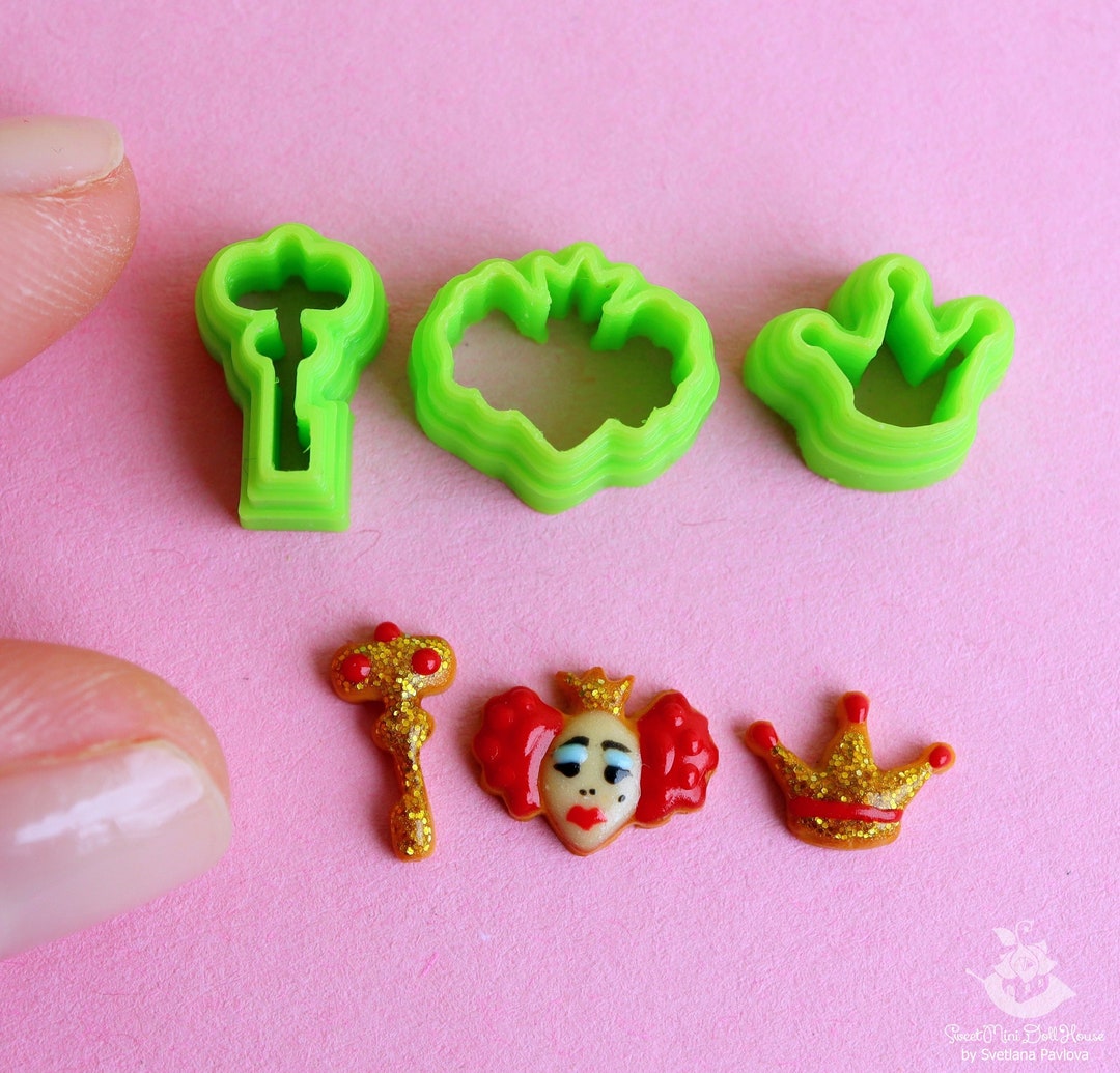Custom Cutter/printed to Order/set of Cutters 3 Pieces (queen) for ...