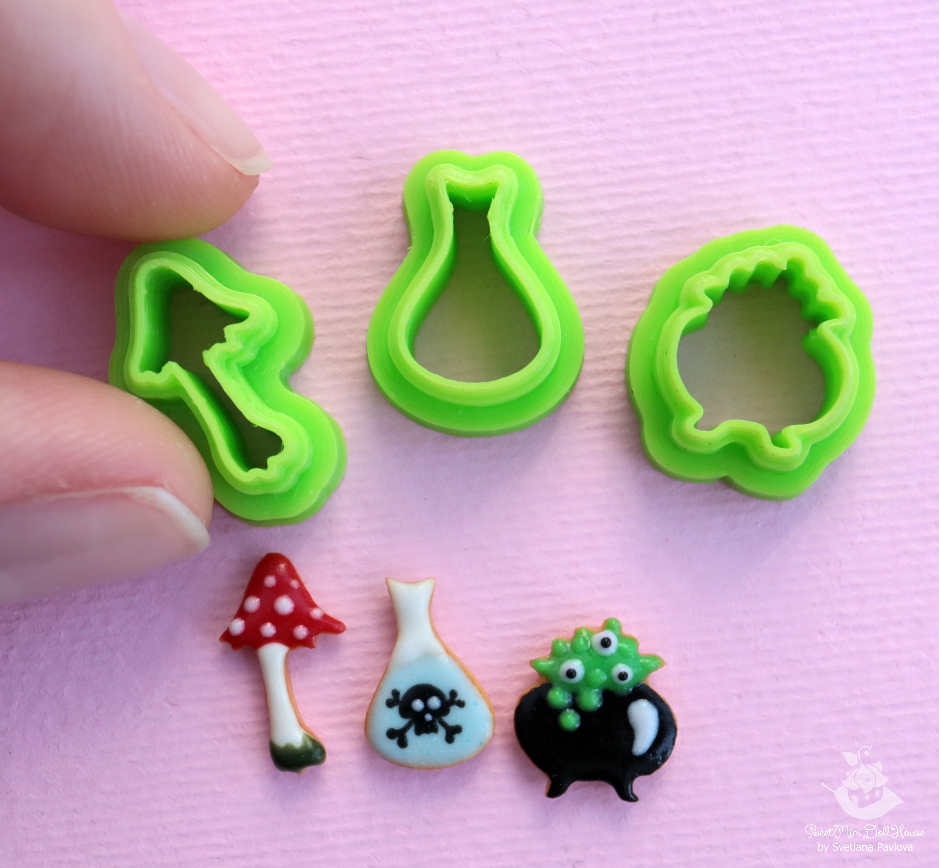 Set of Cutters 3 Pieces for Polymer Clay. PLA Plastic. - Etsy