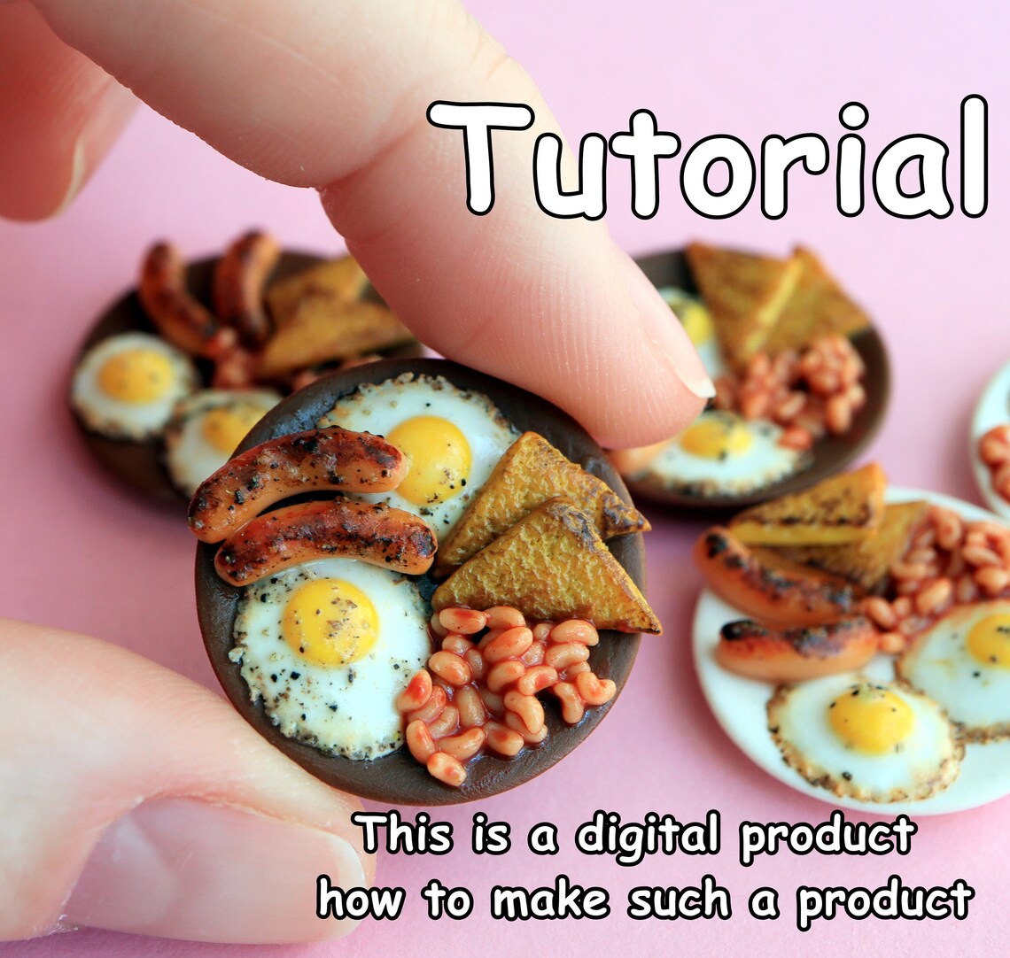 Tutorial With Video Lesson miniature English - Etsy