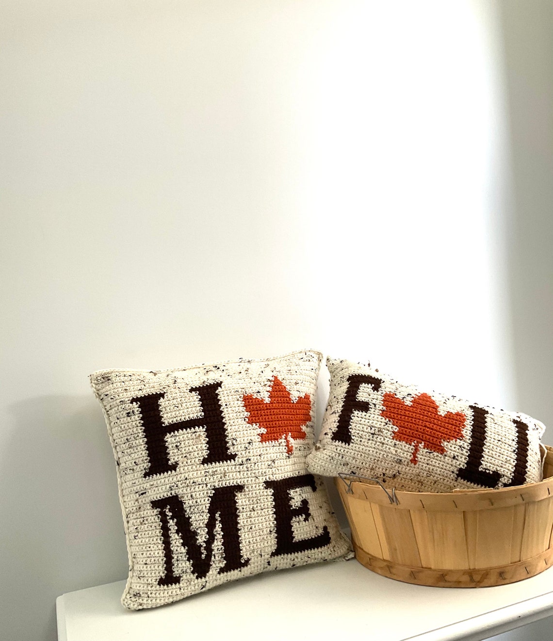 FALL Crochet Pillow Pattern Crochet Pillow DIY Farmhouse Home Decor ...