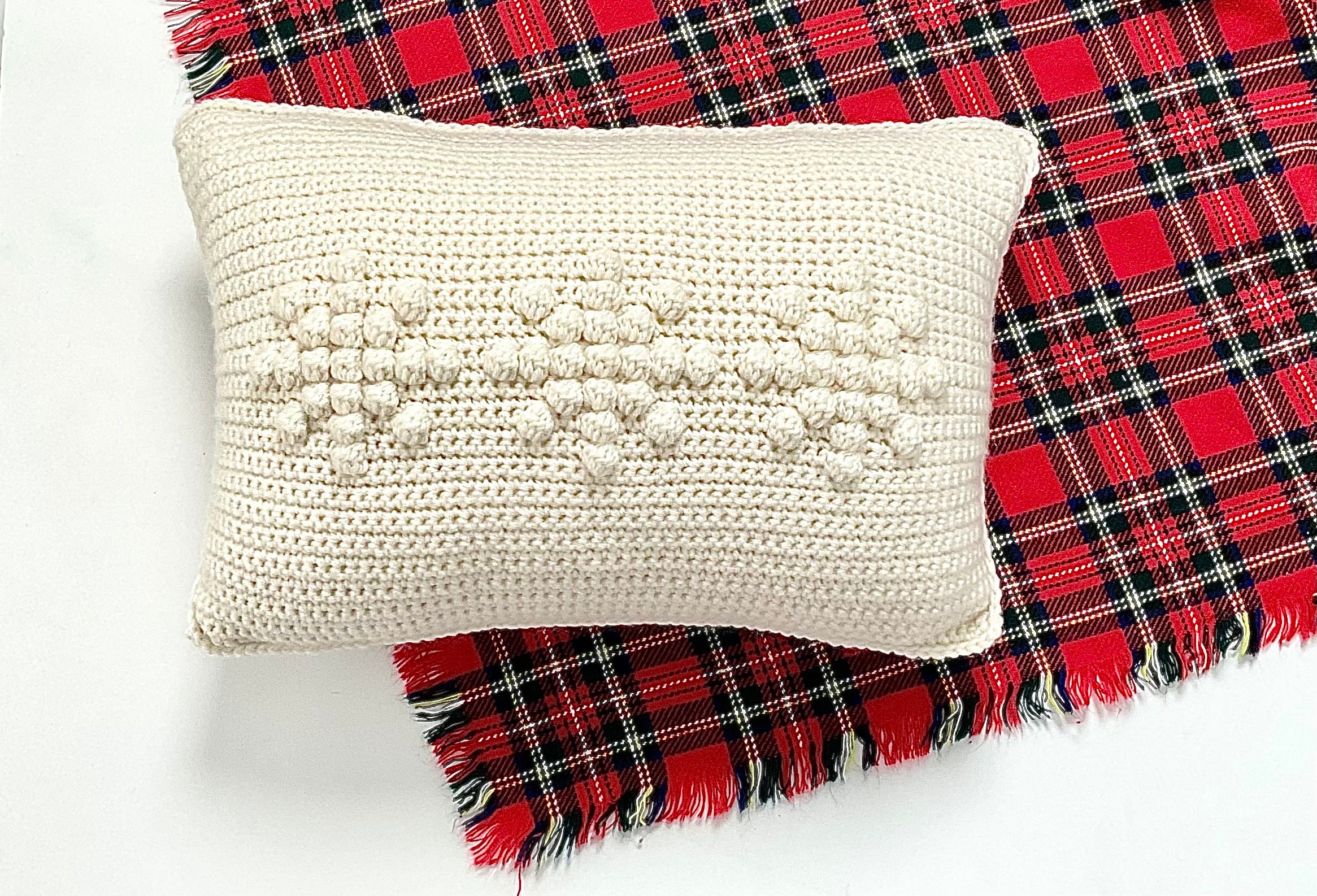 Christmas Crochet Pillow Pattern Snowflake Crochet Pillow DIY - Etsy