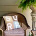 SURF Crochet Pillow Pattern Crochet Cushion Nautical Beach Summer DIY ...
