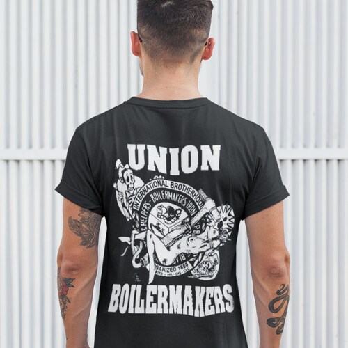 Union Boilermaker T Shirt Boiler Tig Torch Unwilling | Etsy