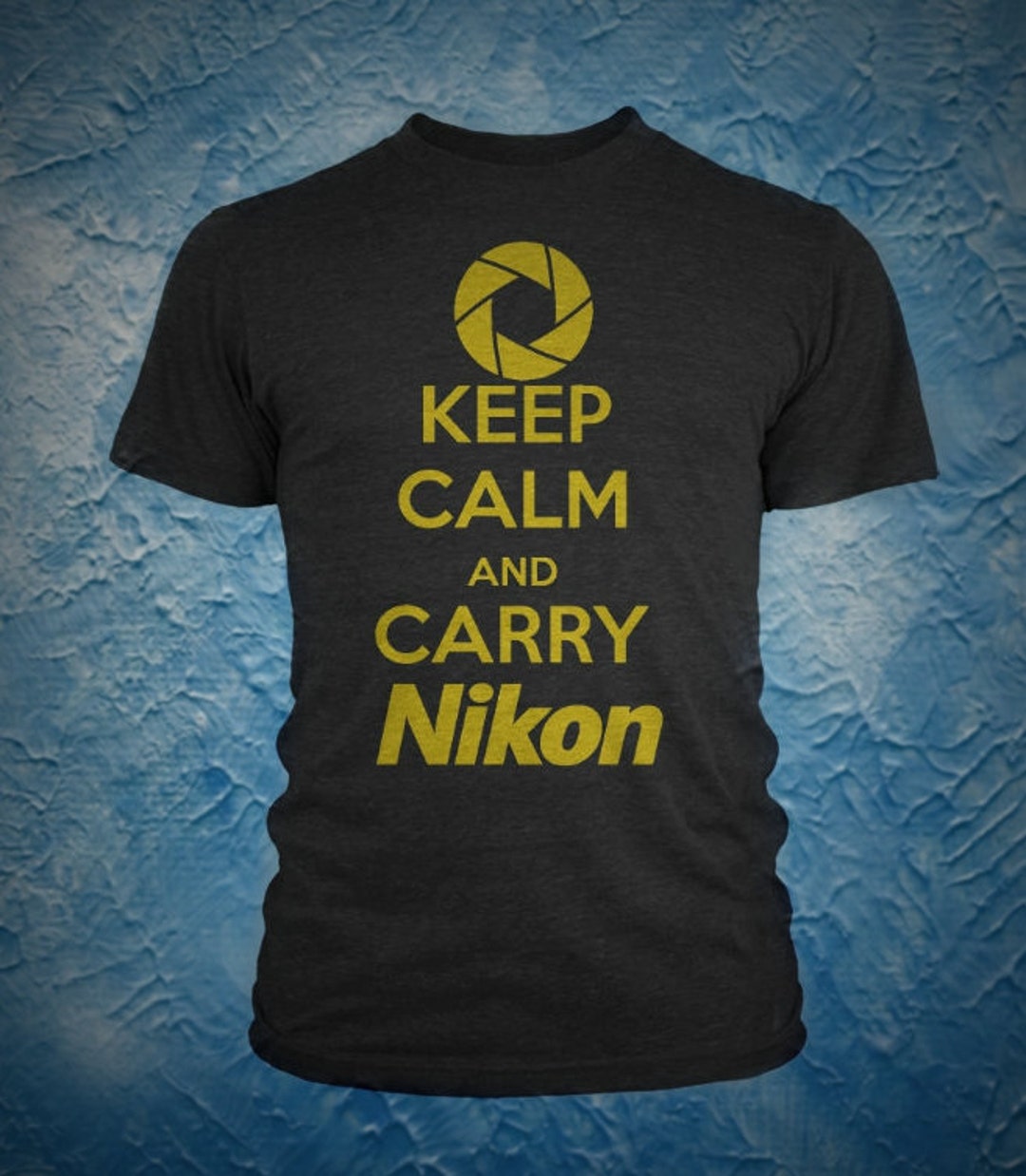 Keep Calm and Carry Nikon T Shirt Photography Photographer DSLR - Etsy