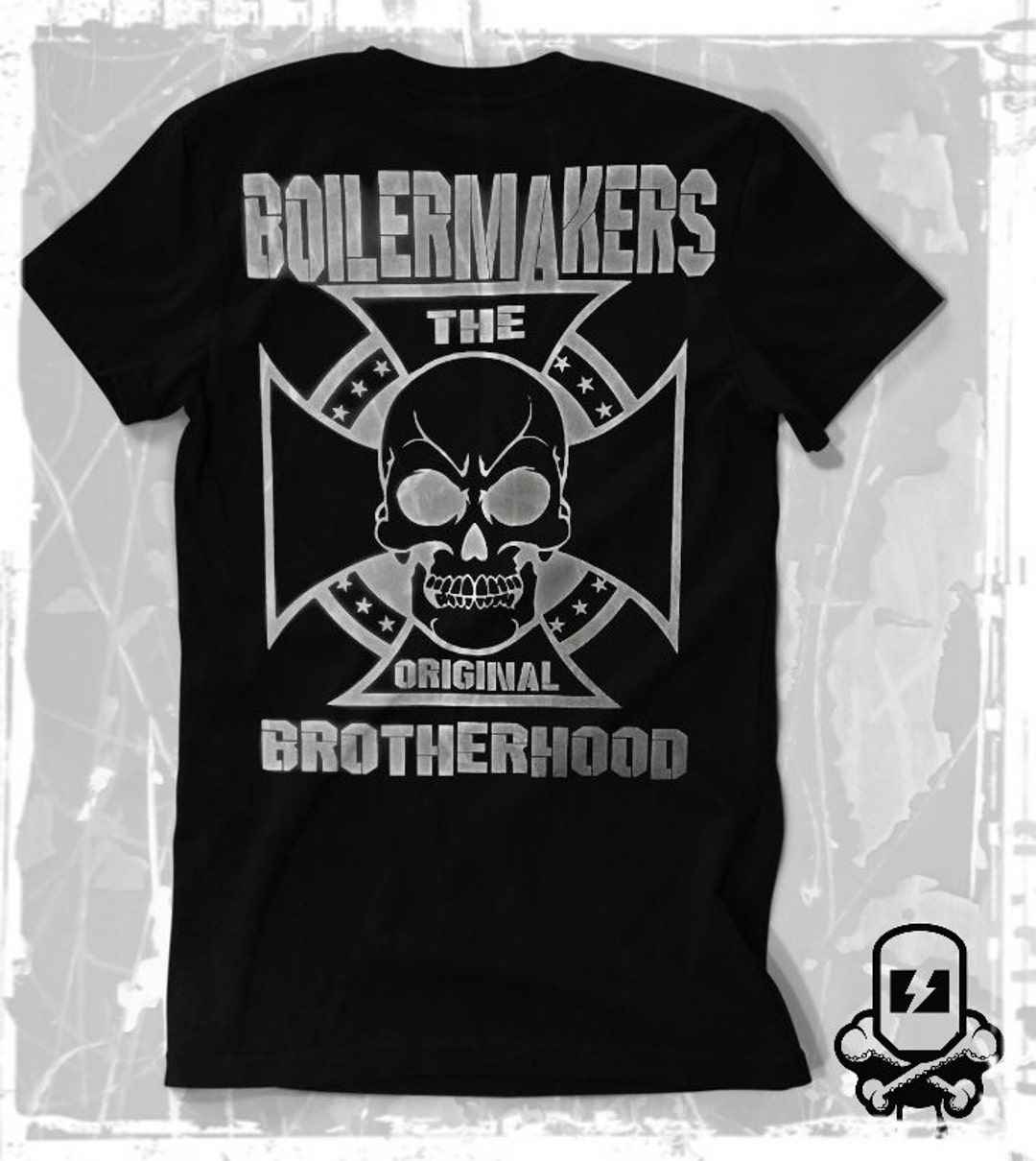 New Union Boilermakers Skull Cross T Shirt All Sizes Black Welder TIG ...