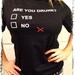 Are You Drunk? Yes No X T Shirt Funny College Humor - Etsy