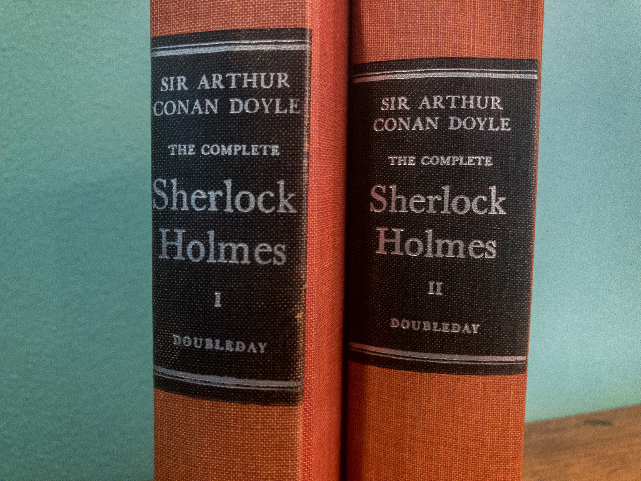 The Complete Sherlock Holmes Volumes 1 and 2 by Sir Arthur Conan Doyle ...