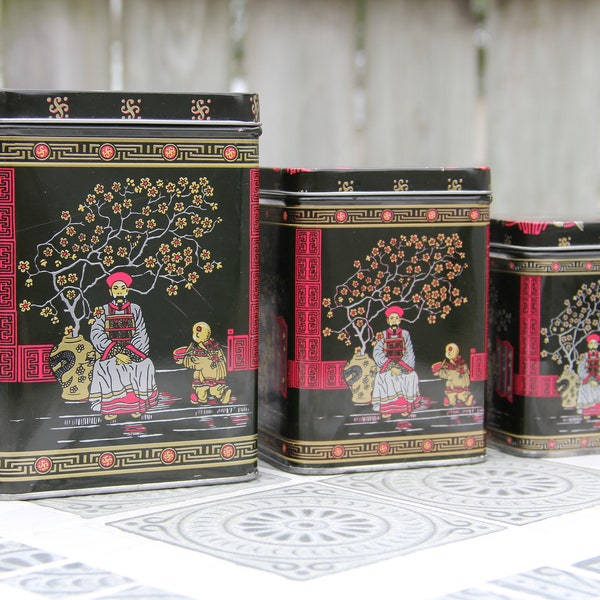 Vintage Japanese Tins Decorative - Etsy