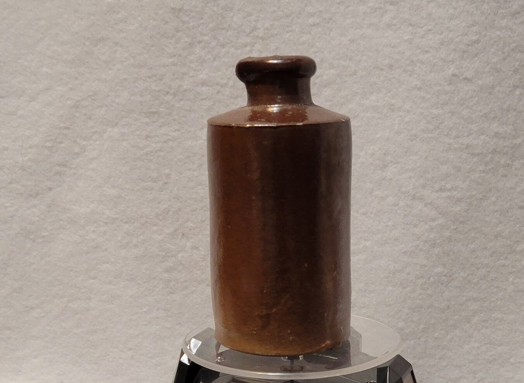 Small English Salt Glazed Master Ink Bottle - Etsy
