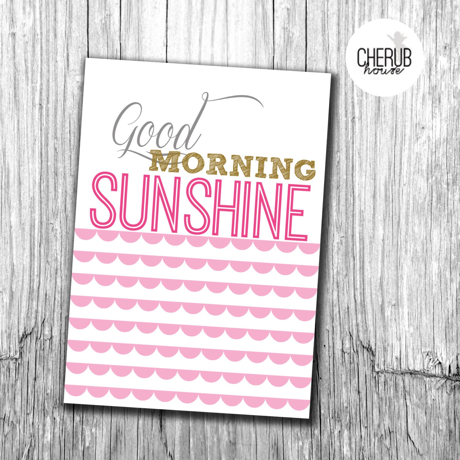 Sunshine Good Morning Printable Printable Art Instant - Etsy