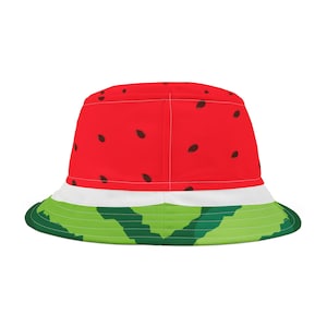Watermelon Bucket Hat - Etsy
