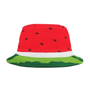 Watermelon Bucket Hat - Etsy