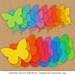 24 Butterflies Digital Clip Art Rainbow Cute Butterfly Pack | Etsy