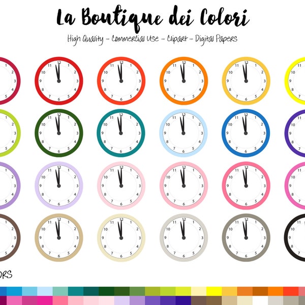 Digital Clock - Etsy