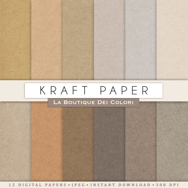Kraft Paper - Etsy