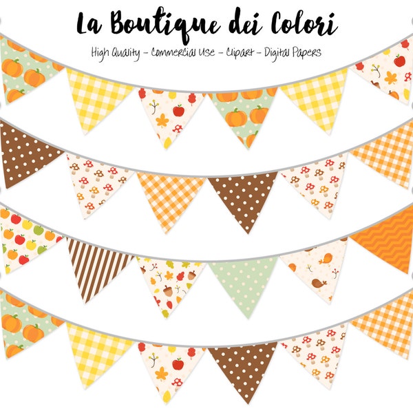 Fall Bunting - Etsy