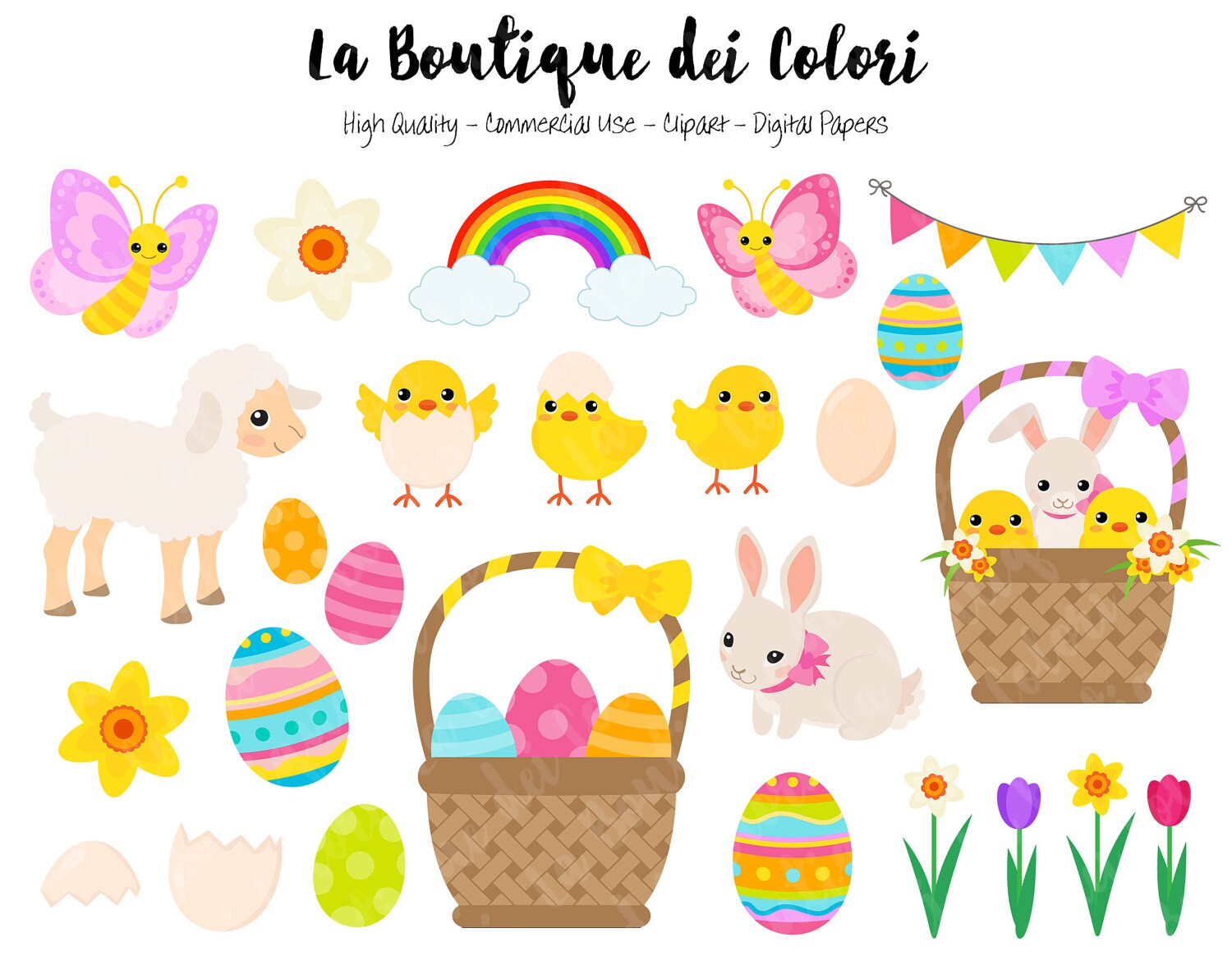 Easter Egg Hunt Clip Art