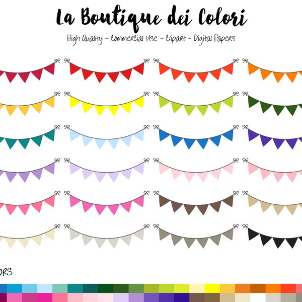 Bunting Sticker - Etsy