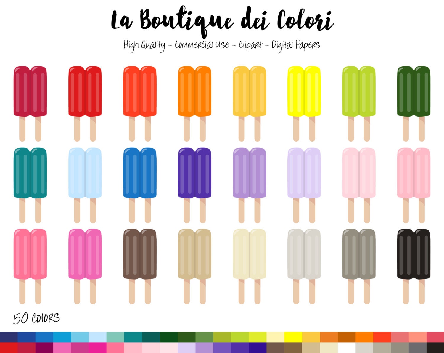 Commercial Use Clipart Popsicle