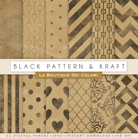 Paper digital paper white paper patterns digital paper Brown beige ...