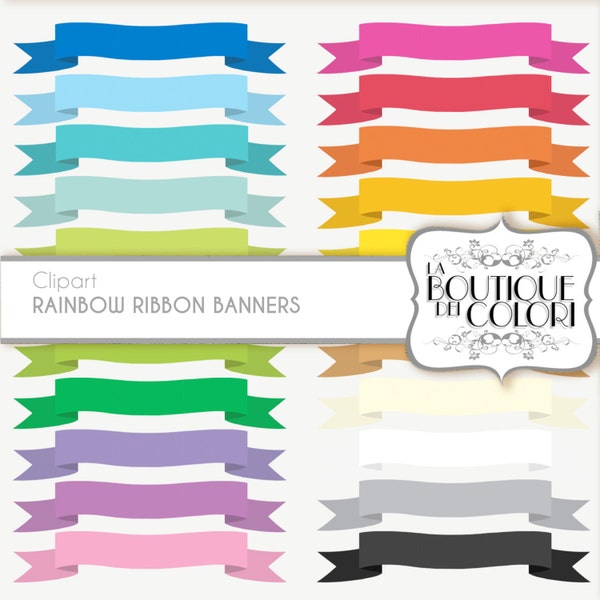 Rainbow Ribbon - Etsy