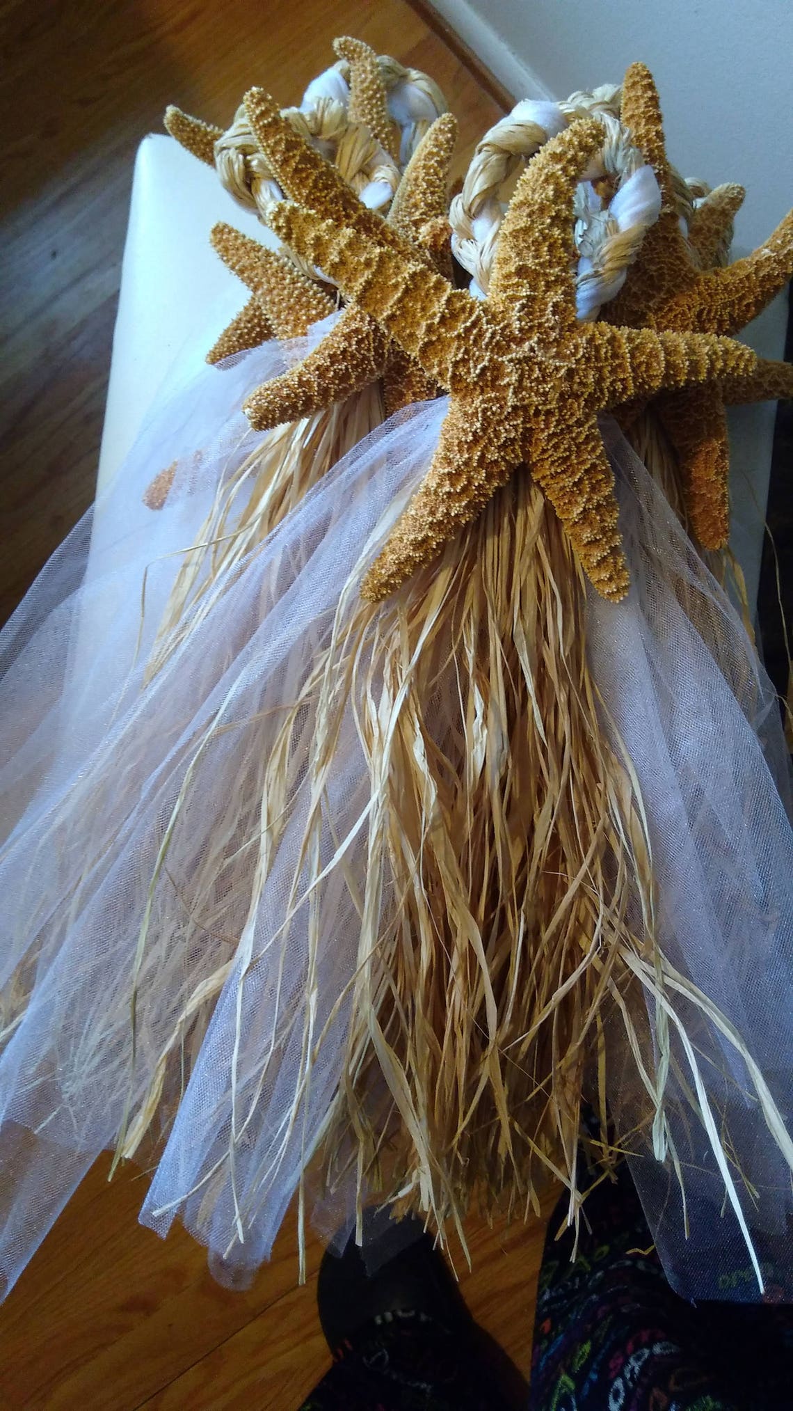 6-12 Beach Wedding Starfish Chair Decorations Starfish Chair | Etsy