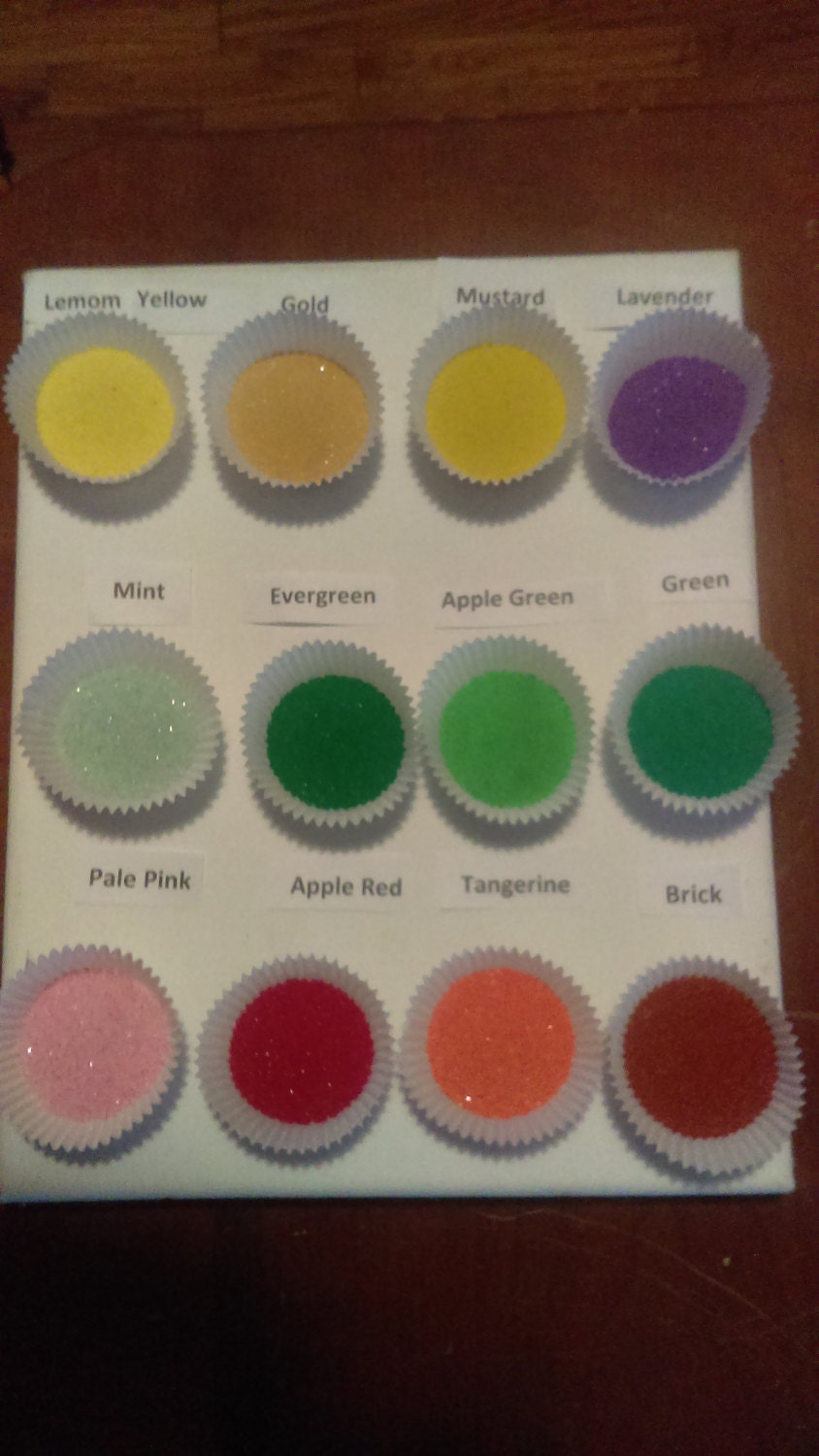 Unity Ceremony Sand 1 Pound Variety Of Colors To Choose | Etsy