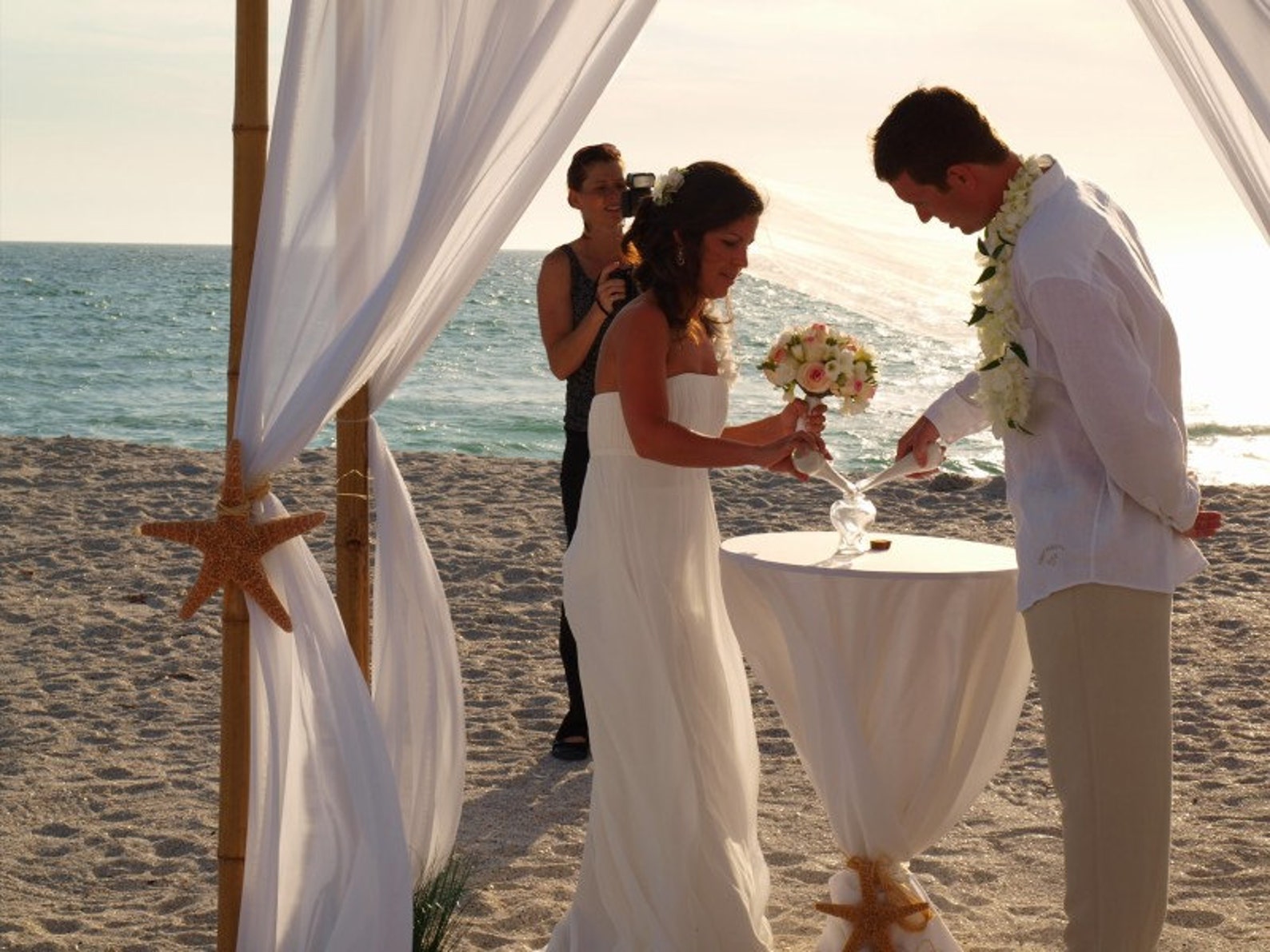 Unity Sand Ceremony Set hot Pink and Tan Sand - Etsy