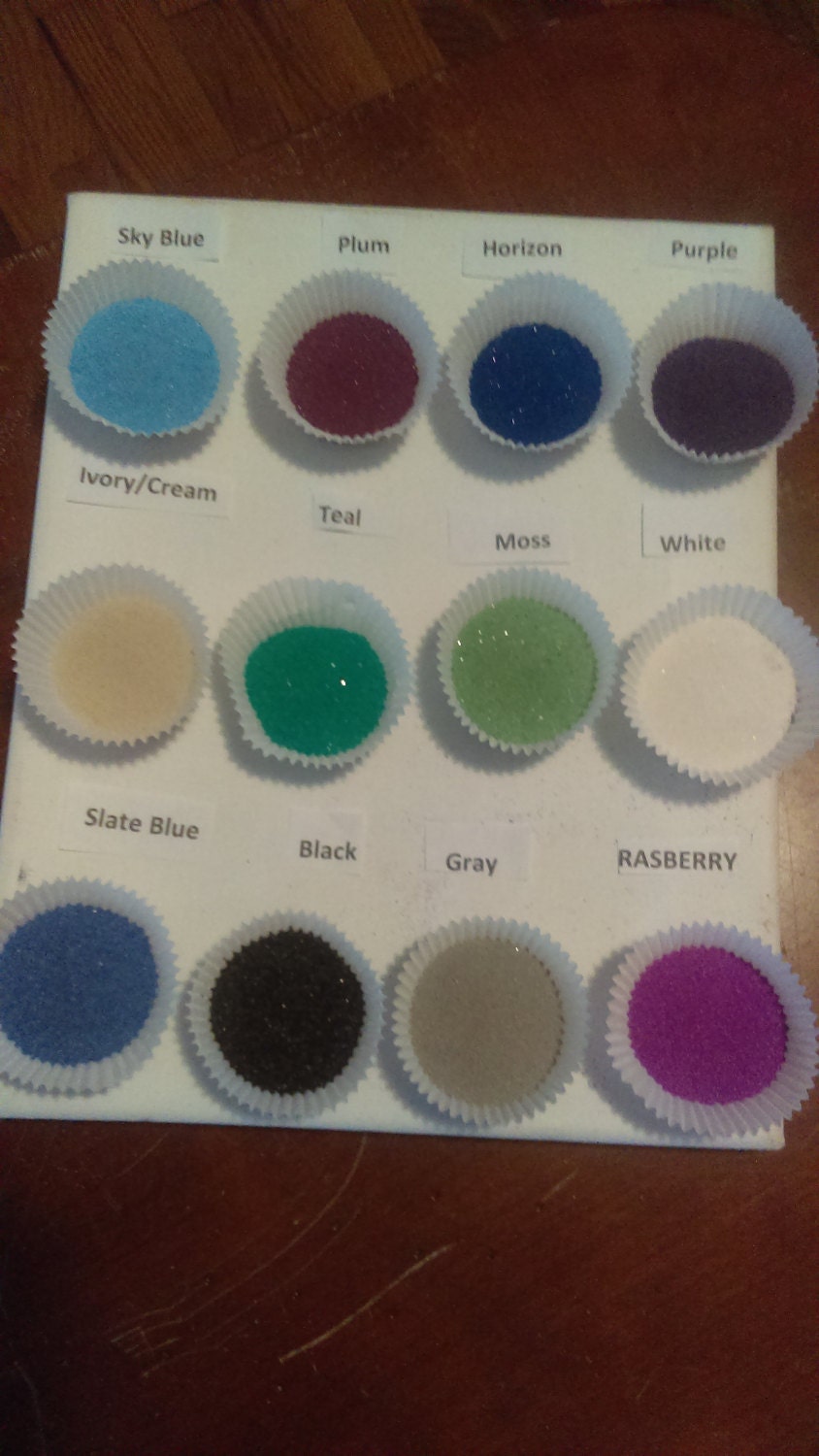 Unity Ceremony Sand 1 Pound Variety Of Colors To Choose | Etsy