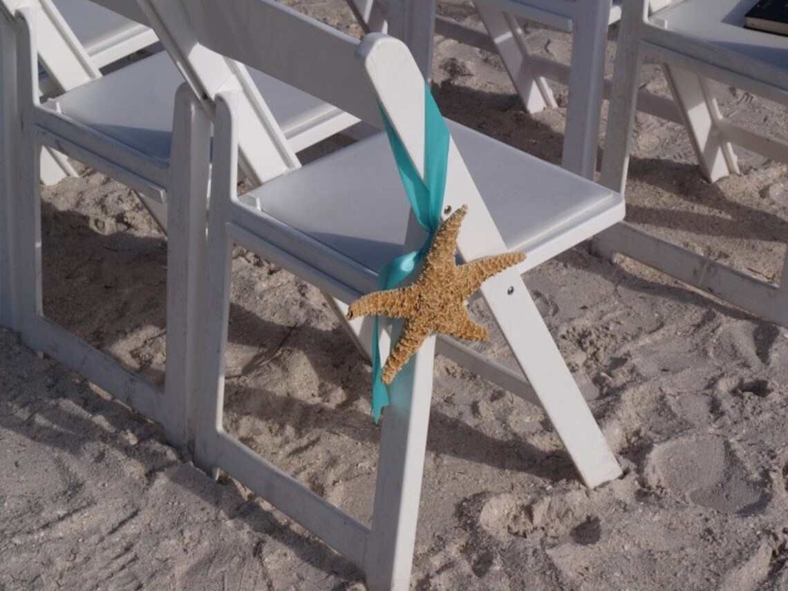 Beach Wedding Starfish Chair Decorations /starfish Chair | Etsy